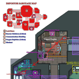 Skeld Map Guide Among Us Polus Map Among Us: Why The Skeld Ship Map Is