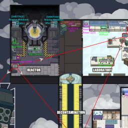 Among Us Interactive Maps. with name Mira HQ