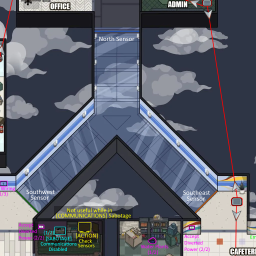 Among Us Interactive Maps. with name Mira HQ