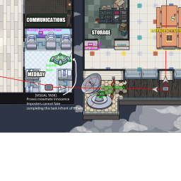 Among Us Interactive Maps. with name Mira HQ