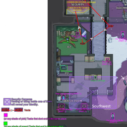 Among Us Interactive Maps. with name Polus