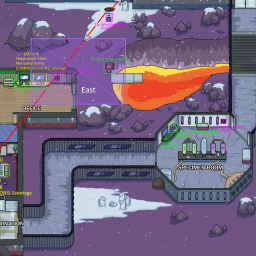 Among Us Interactive Maps. with name Polus