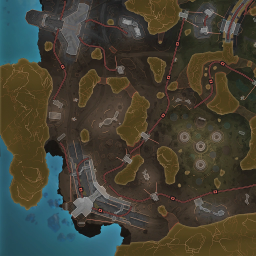 Apex Legends Interactive Maps. with name Broken Moon