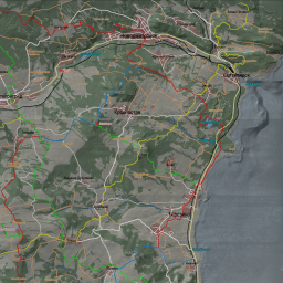 DayZ Interactive Maps. with name Hiking trails
