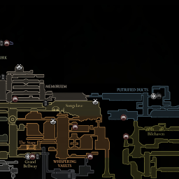 Hollow Knight: Silksong Interactive Maps. with name Pharloom