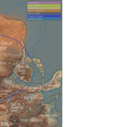 Kenshi Interactive Maps. with name All In One
