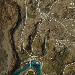 PlayerUnknown Battlegrounds (PUBG) Interactive Maps. with name Miramar