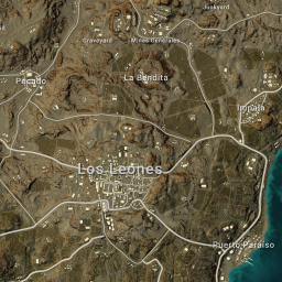 PlayerUnknown Battlegrounds (PUBG) Interactive Maps. with name Miramar