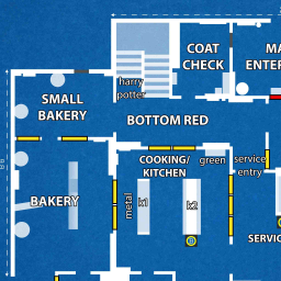 Kafe Dostoyevsky Map — Rainbow Six Siege Interactive Map | GameMaps