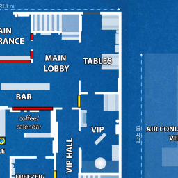 Kafe Dostoyevsky Map — Rainbow Six Siege Interactive Map | GameMaps