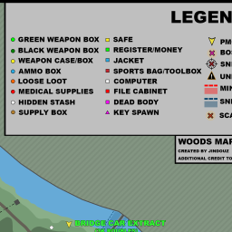 Escape From Tarkov Woods Map Guide Caffeinatedgamer
